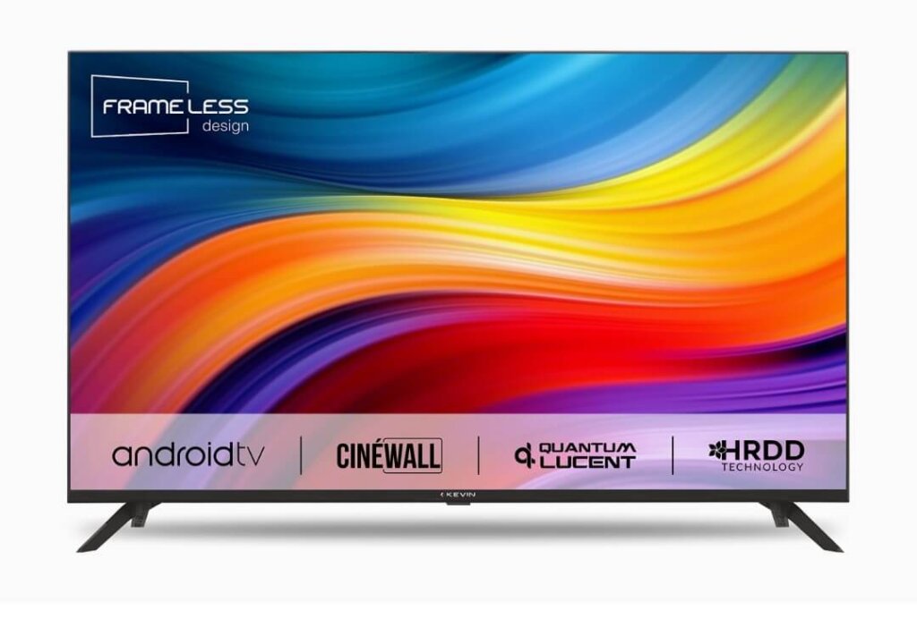 Kevin 80 cm (32 inches) Frameless Series HD Ready Android Smart LED TV ...